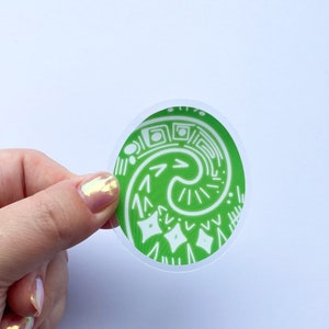 Moana Tefiti Heart Transparent Vinyl Waterproof Stickers Car Bumper ...