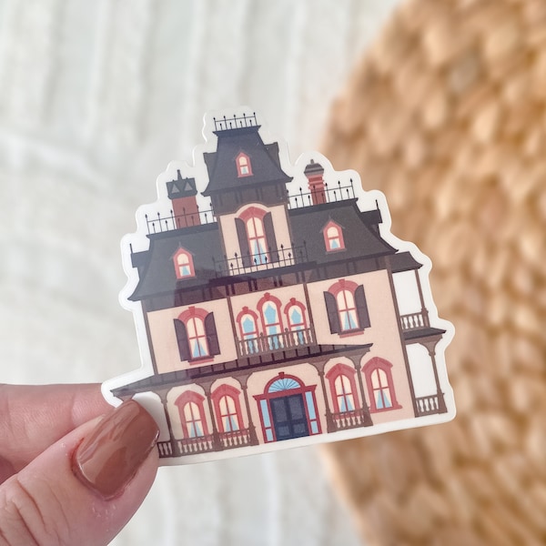 Haunted Mansion Sticker - Etsy