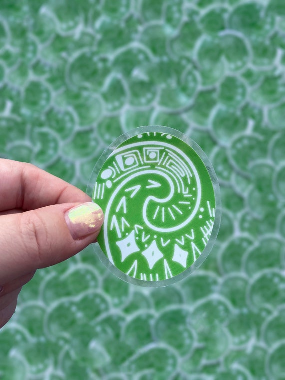 Moana Tefiti Heart Transparent Vinyl Waterproof Stickers Car - Etsy
