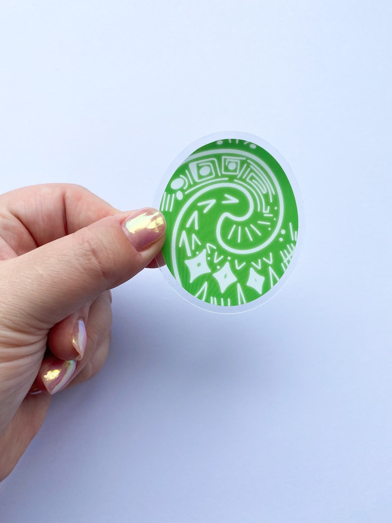 Moana Tefiti Heart Transparent Vinyl Waterproof Stickers Car Bumper ...