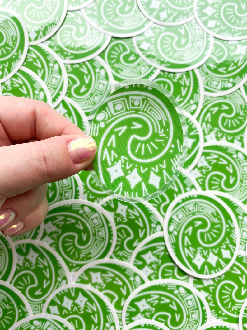 Moana Tefiti Heart Transparent Vinyl Waterproof Stickers Car Bumper ...