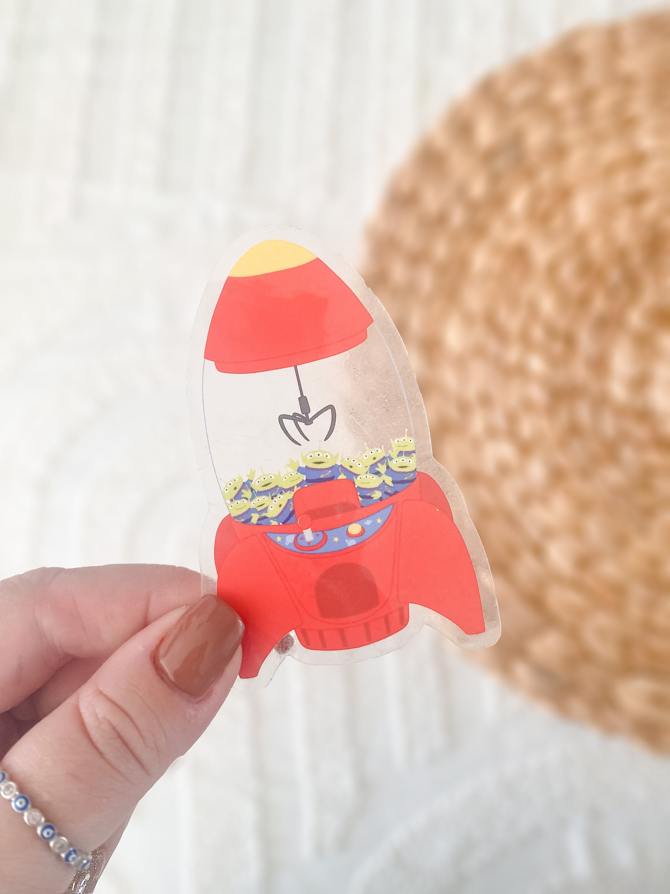 Toy Story Alien Sticker the Claw Machine Transparent - Etsy Australia