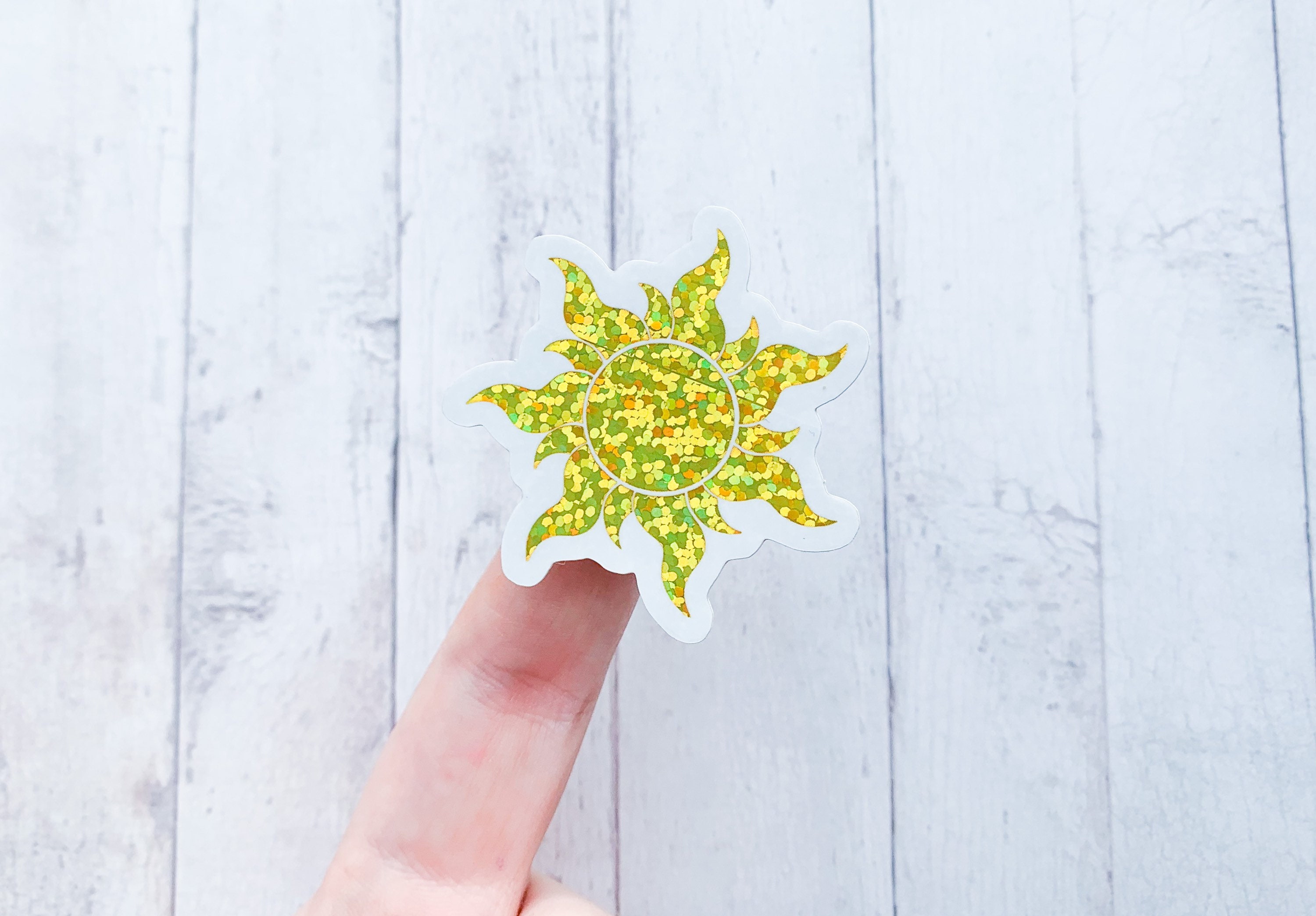 Waterproof Tangled Sun Vinyl Sticker Rapunzel Lantern Sticker | Etsy UK