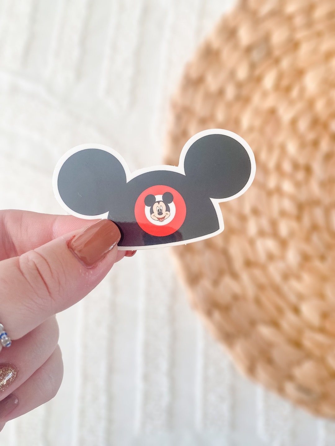 Mickey Hat Disney Vinyl Waterproof Sticker Laptop Sticker Car Decal ...