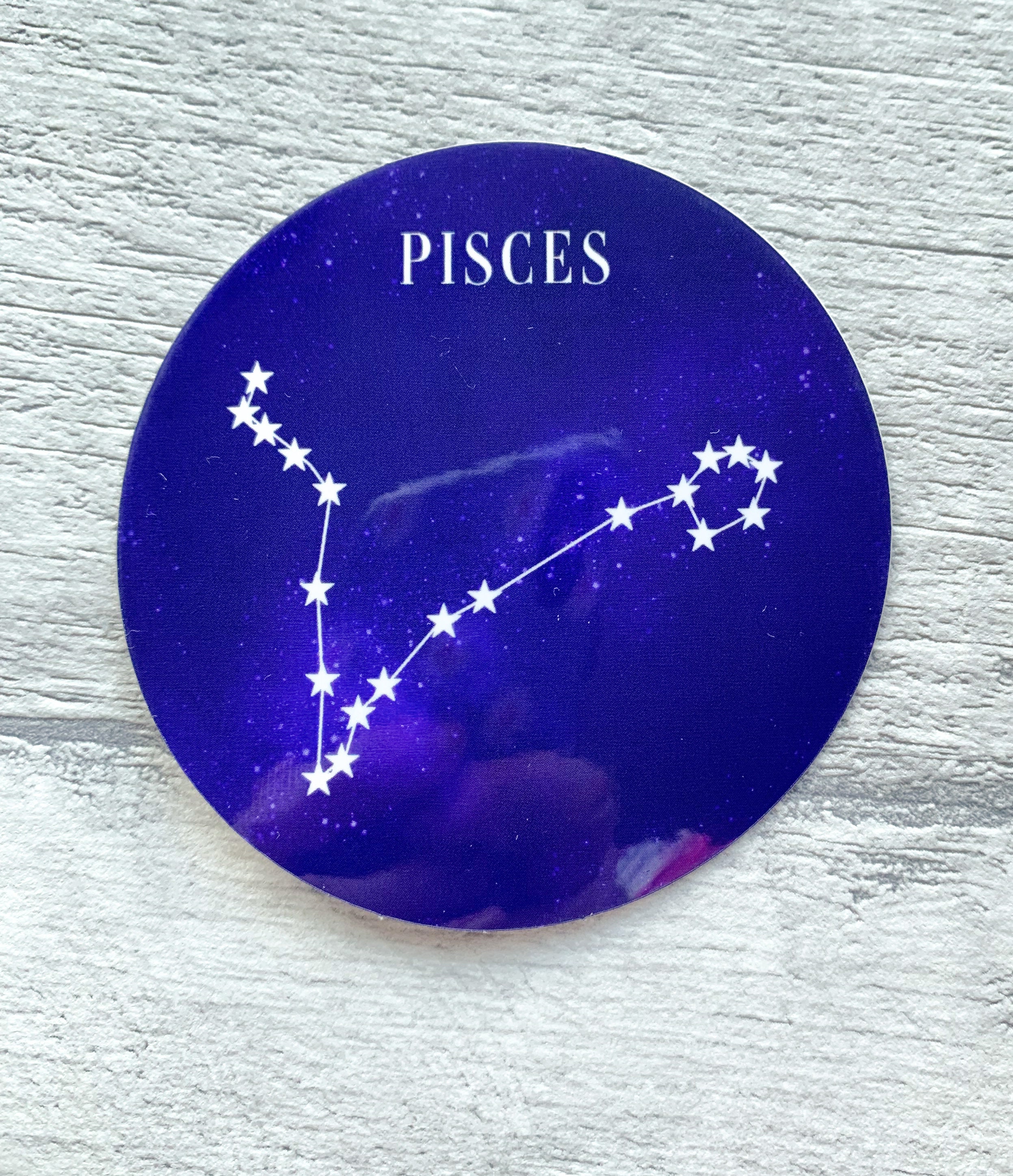 Pisces Waterproof Sticker Vinyl Decal Car Bumper Bottle Laptop Sticker ...
