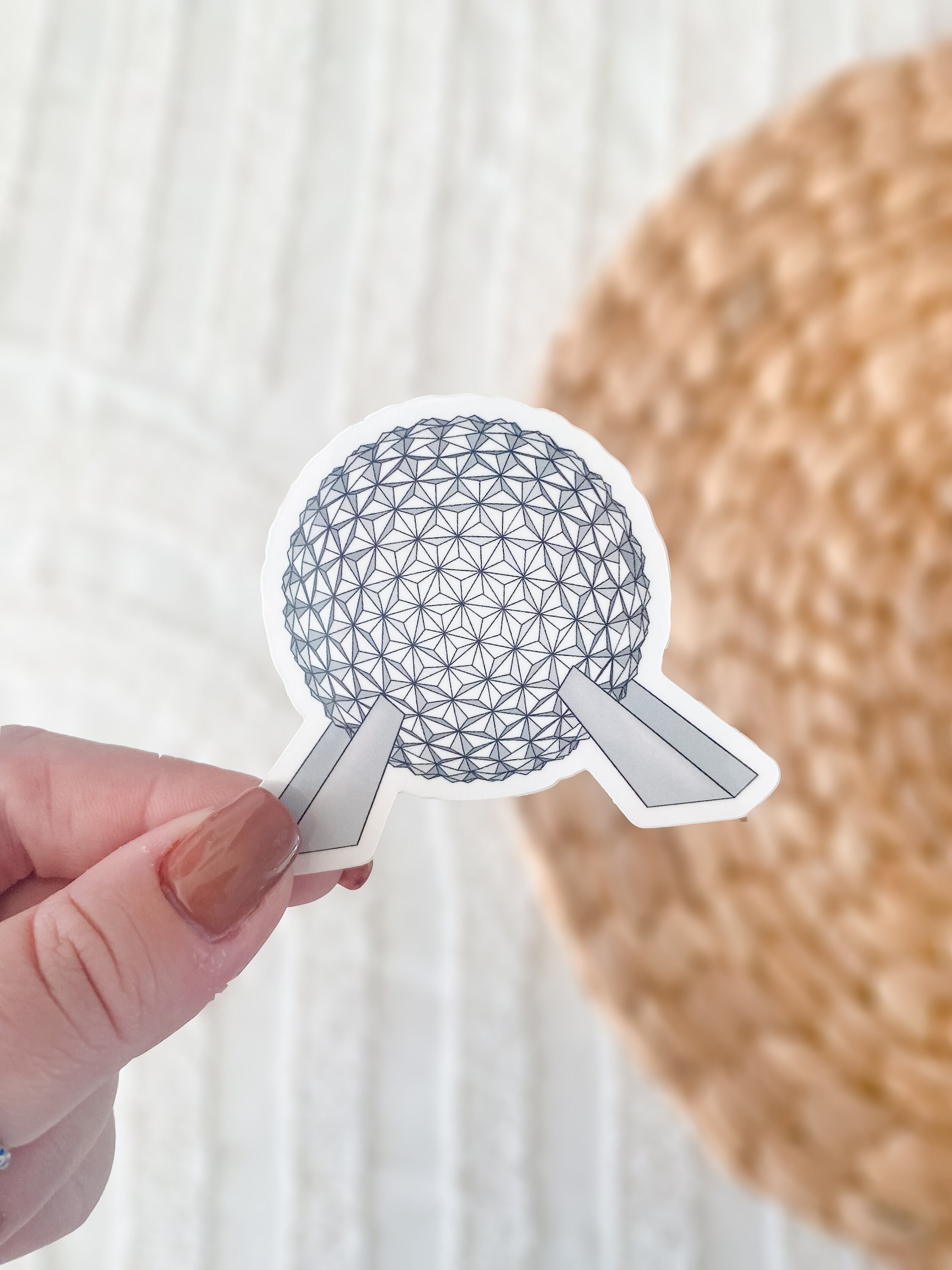 Epcot Disney Vinyl Waterproof Sticker Laptop Sticker Car Decal - Etsy