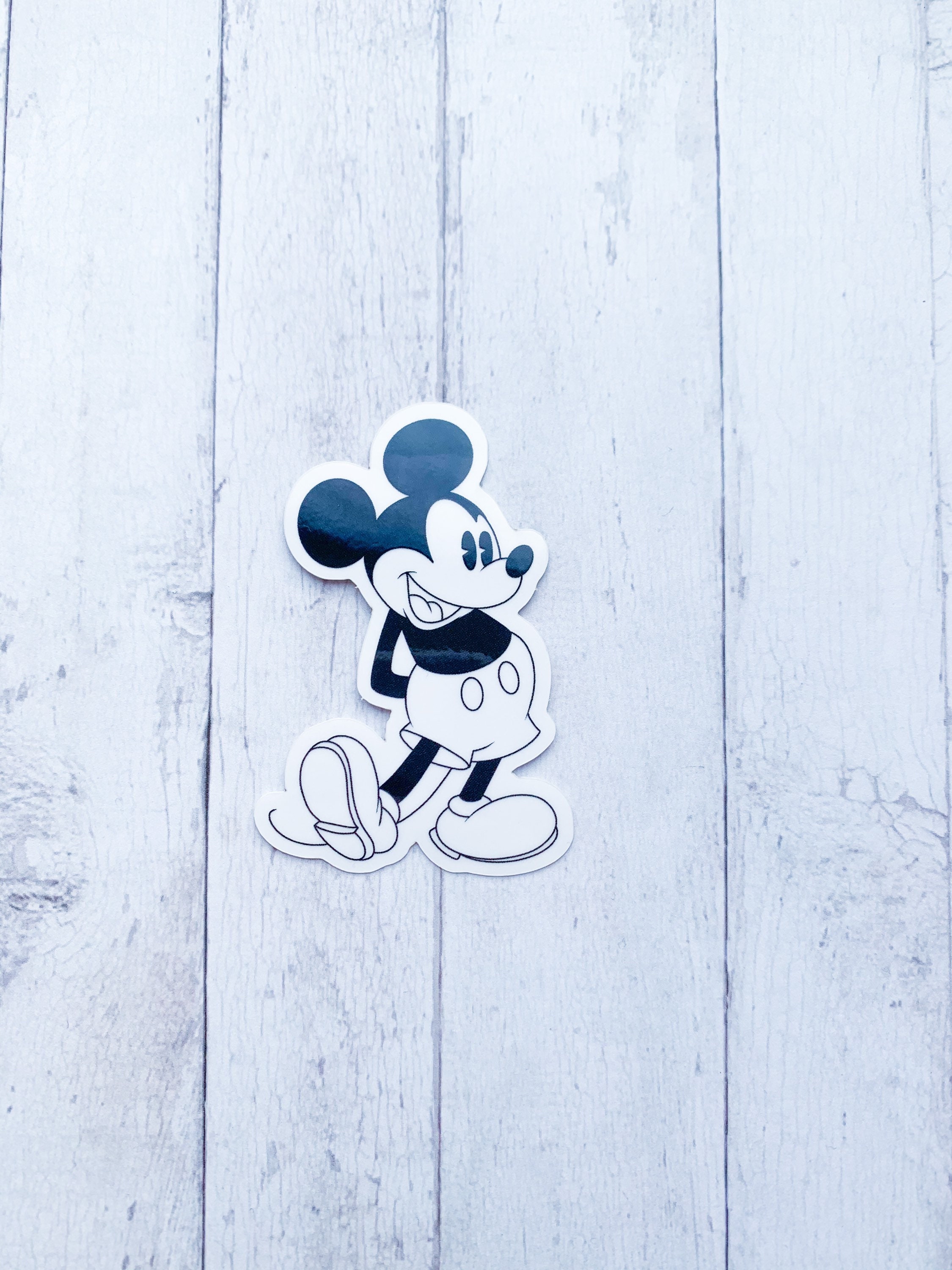 Transparent Mickey Mouse Waterproof Sticker Vinyl Decal Car Bumper ...