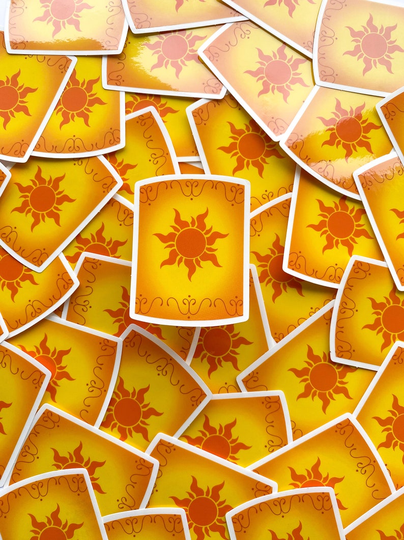 Rapunzel Tangled Lantern Transparent Disney Sticker Vinyl - Etsy