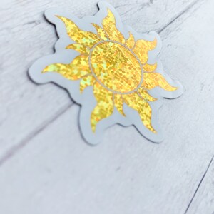 Waterproof Tangled Sun Vinyl Sticker Rapunzel Lantern Sticker Vinyl ...