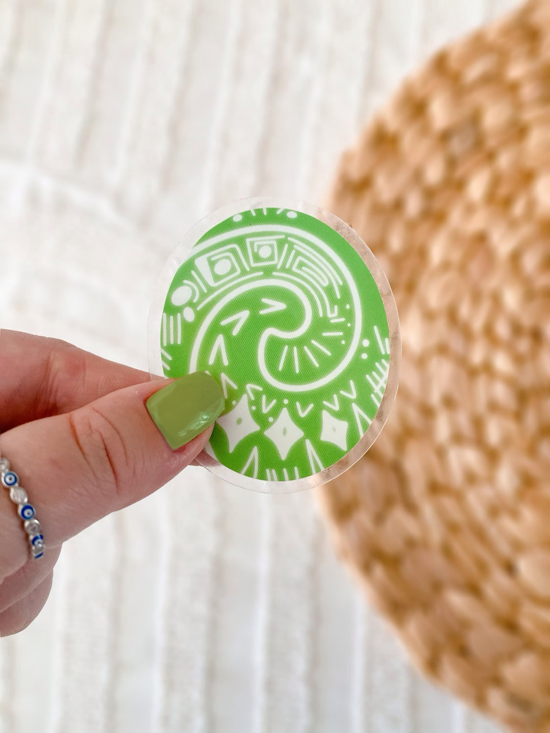 Moana Tefiti Heart Transparent Vinyl Waterproof Stickers Car Bumper ...