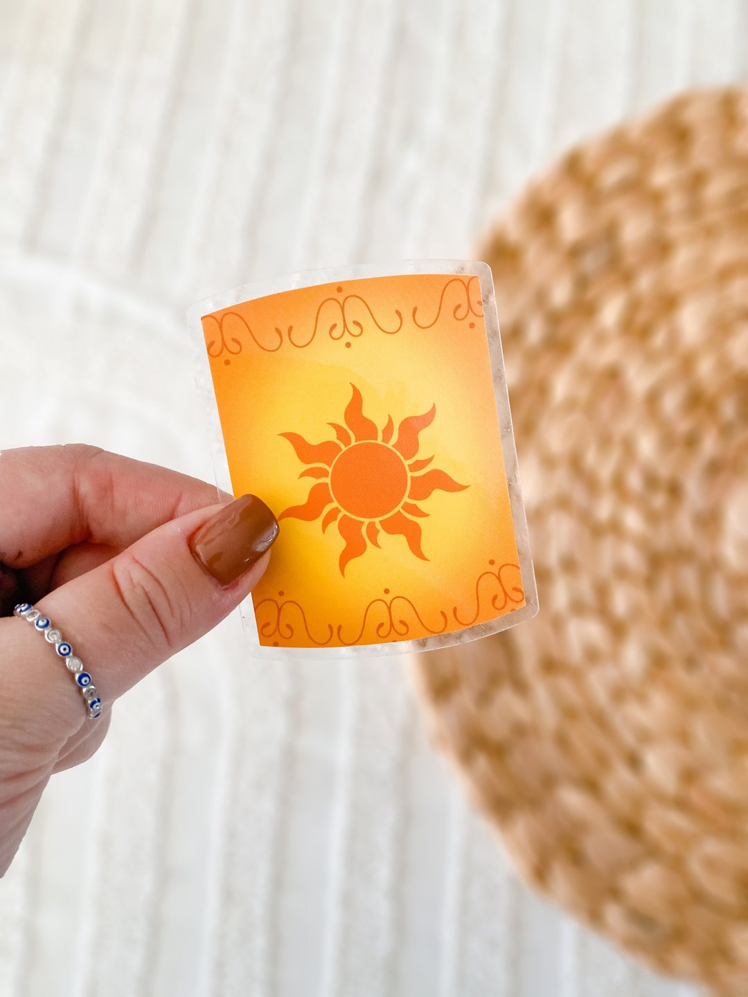 Rapunzel Tangled Lantern Transparent Disney Sticker Vinyl Waterproof ...