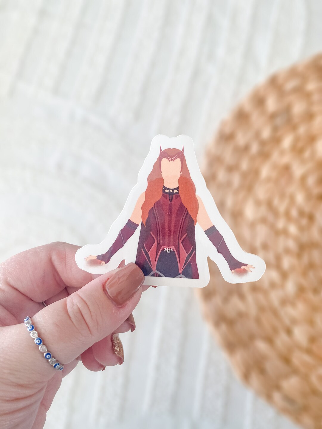 Wandavision Wanda Scarlet Witch Waterproof Sticker Vinyl Stickers ...