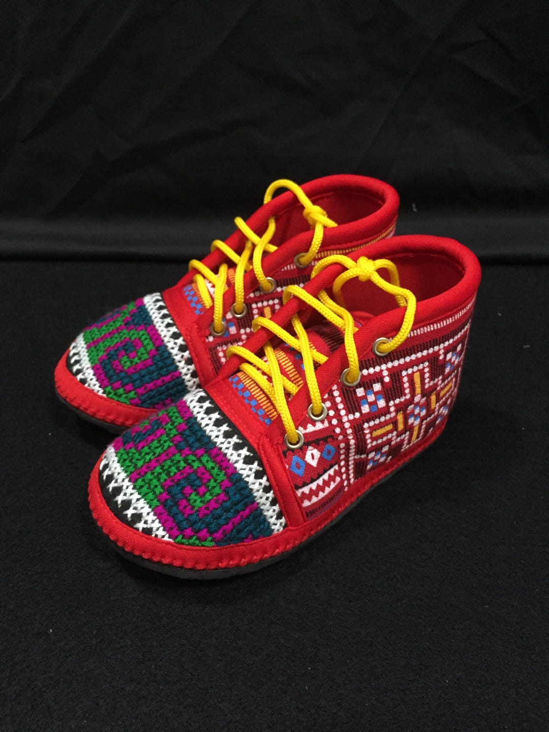 Hmong Baby Boy Shoes FOR DECORATION/ Hmong Decoration Item/hmong Shoes ...