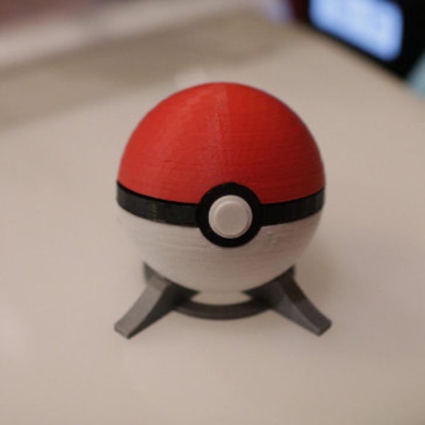 3d Printed Pokeball - Etsy
