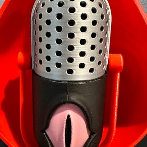Fan Inspired 3D Printed Alastor Microphone From Hazbin Hotel - Etsy