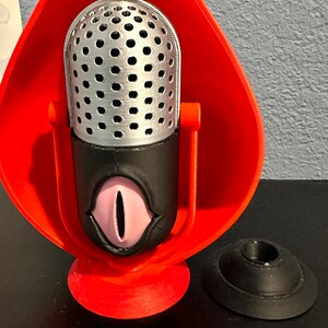 Fan Inspired 3D Printed Alastor Microphone From Hazbin Hotel - Etsy