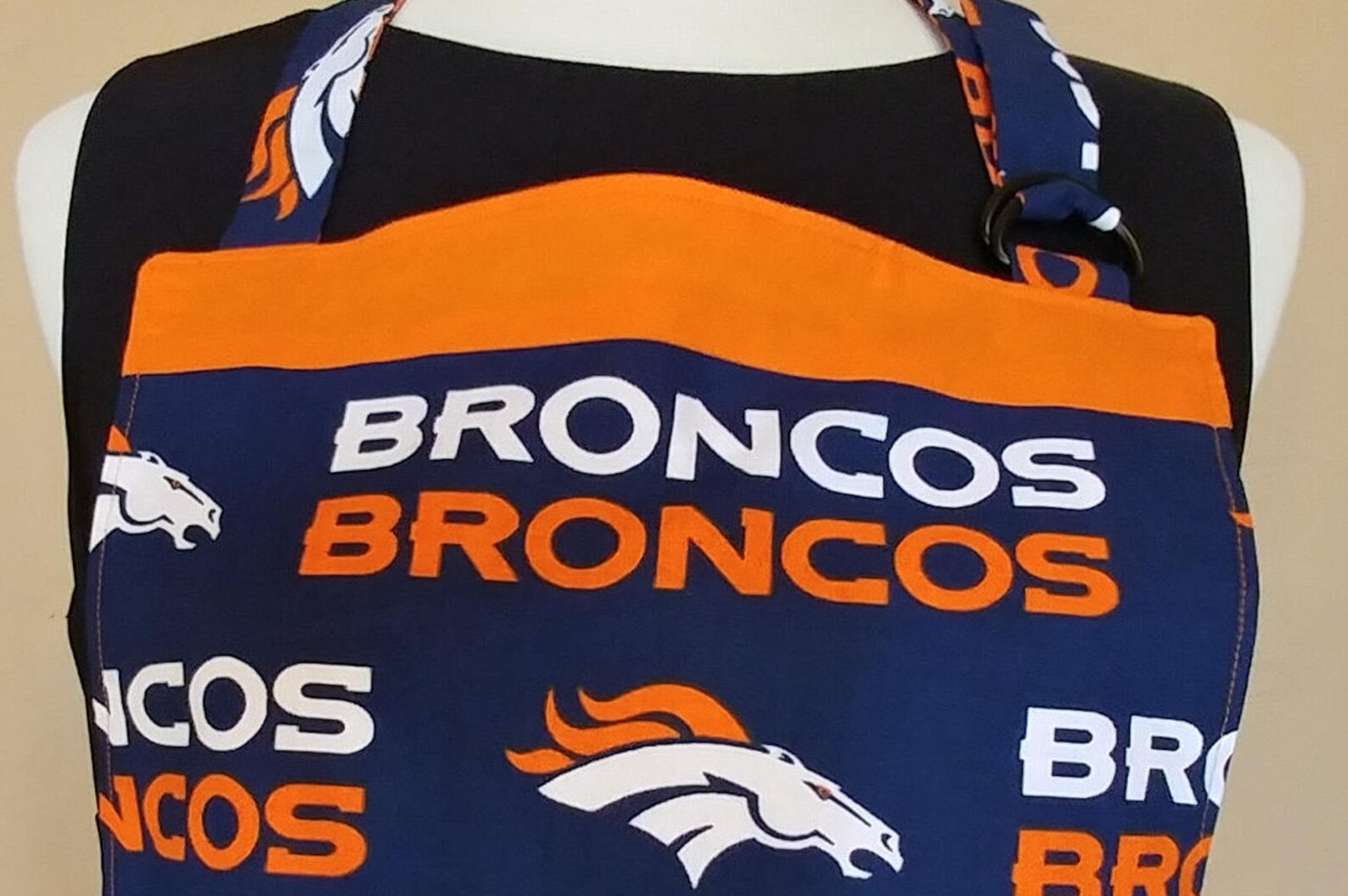 NFL Sport Reversible Unisex Full Apron With Broncos Team Logo, BBQ ...