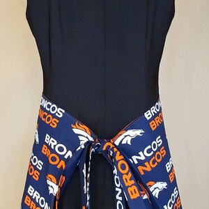 NFL Sport Reversible Unisex Full Apron With Broncos Team Logo, BBQ ...