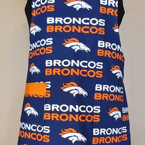 NFL Sport Reversible Unisex Full Apron With Broncos Team Logo, BBQ ...