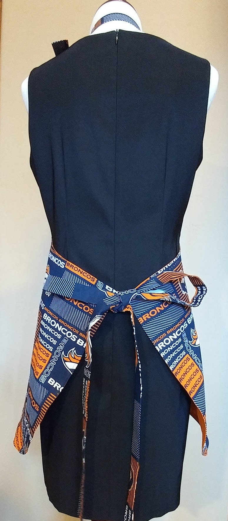 Sports NFL Reversible Full Apron, Broncosteam Logo, Unisex Aprons, BBQ ...