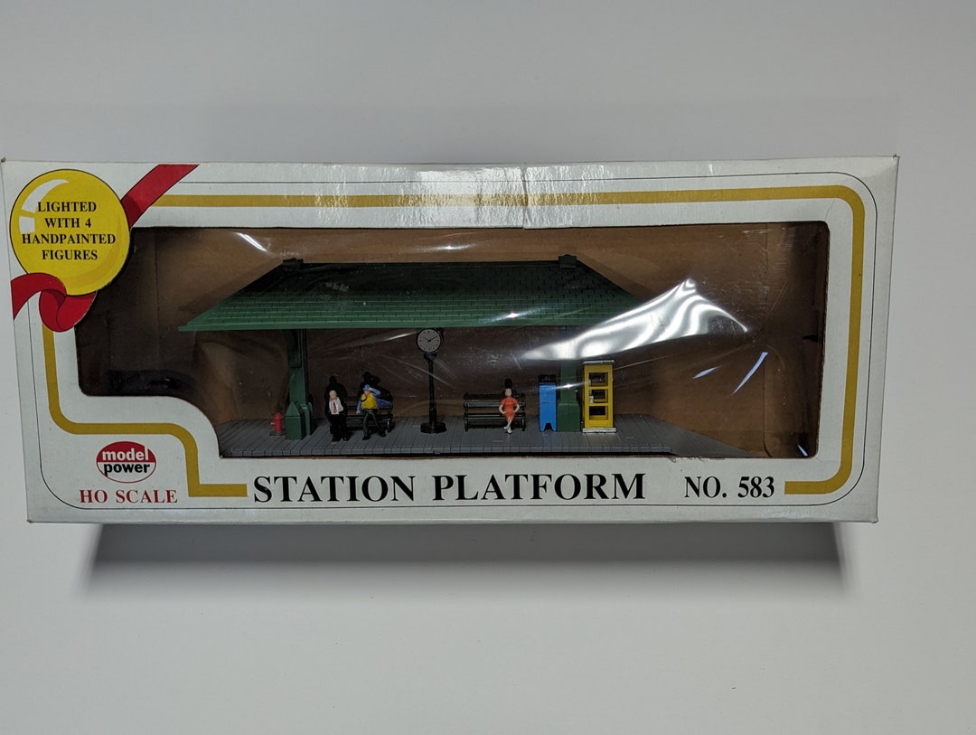 Vintage Model Power 583 HO Scale Station Platform Model Used in ...