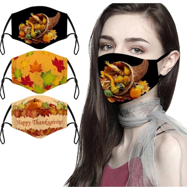 Fall Face Masks - Etsy