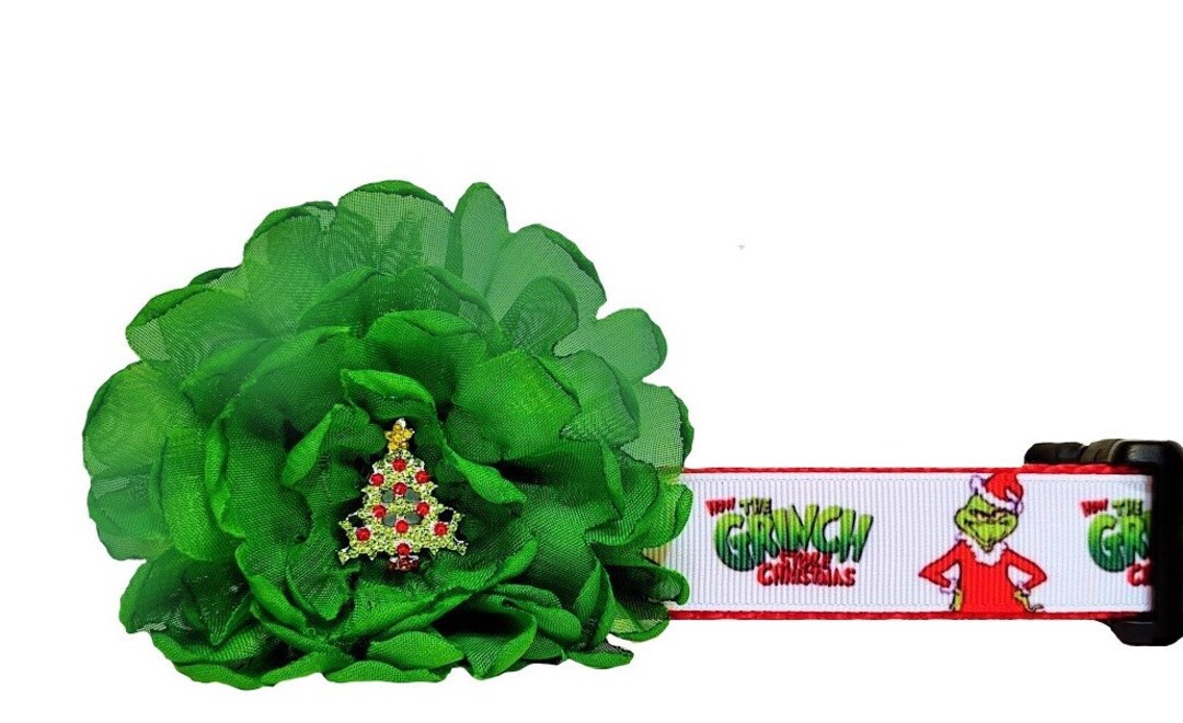 Grinch Stole Christmas Dog Collar - Etsy