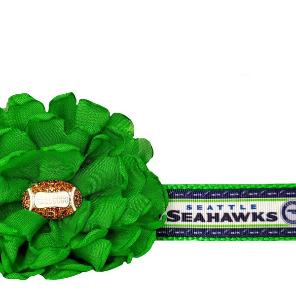 Seahawks Dog Collar - Etsy