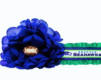 Seahawks Dog Collar - Etsy