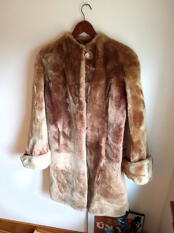 Vintage 1950's to 1960's Laskin Mouton Lamb Fur Overc… - Gem