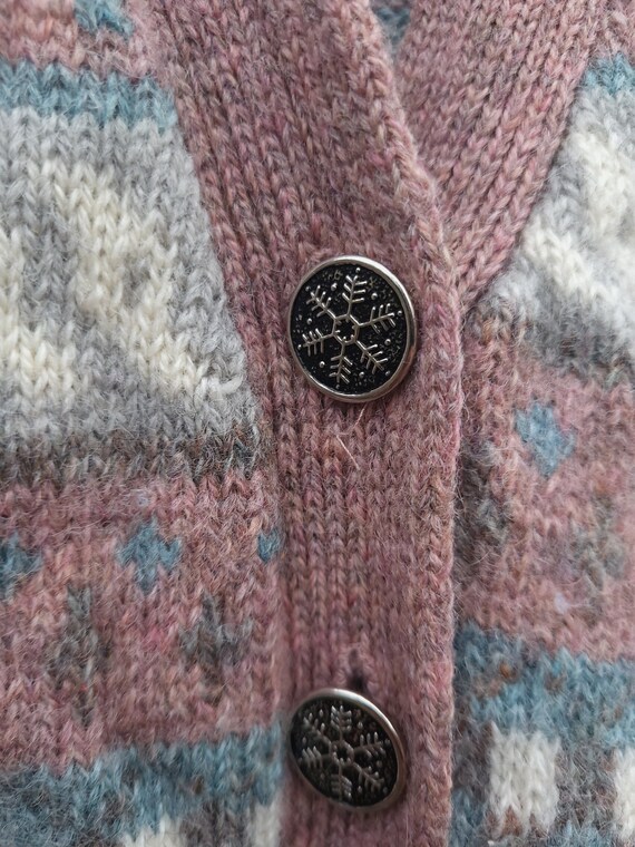 Vintage Sierra Designs Wool Knit Cardigan Sweater / H… - Gem