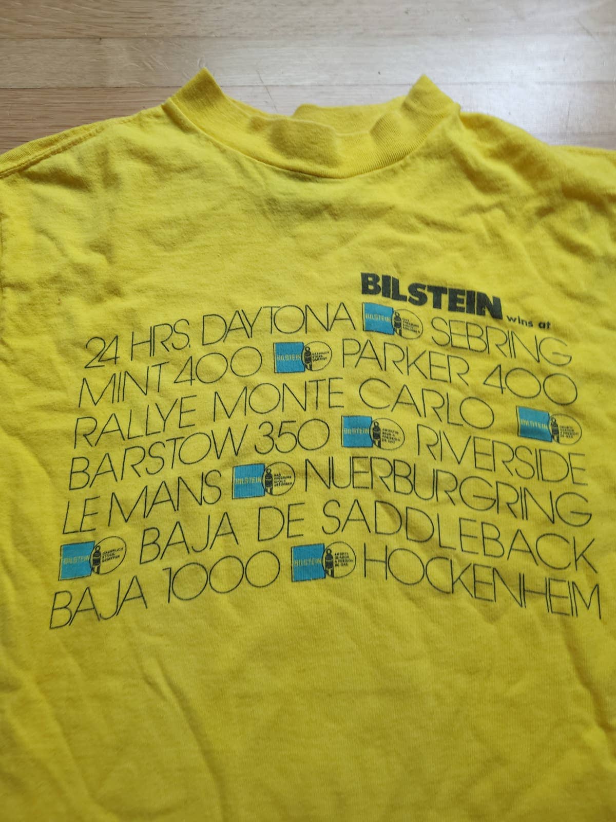 Vintage 1980's Bilstein Racing T-shirt / Men's XS / Women's S to M ...