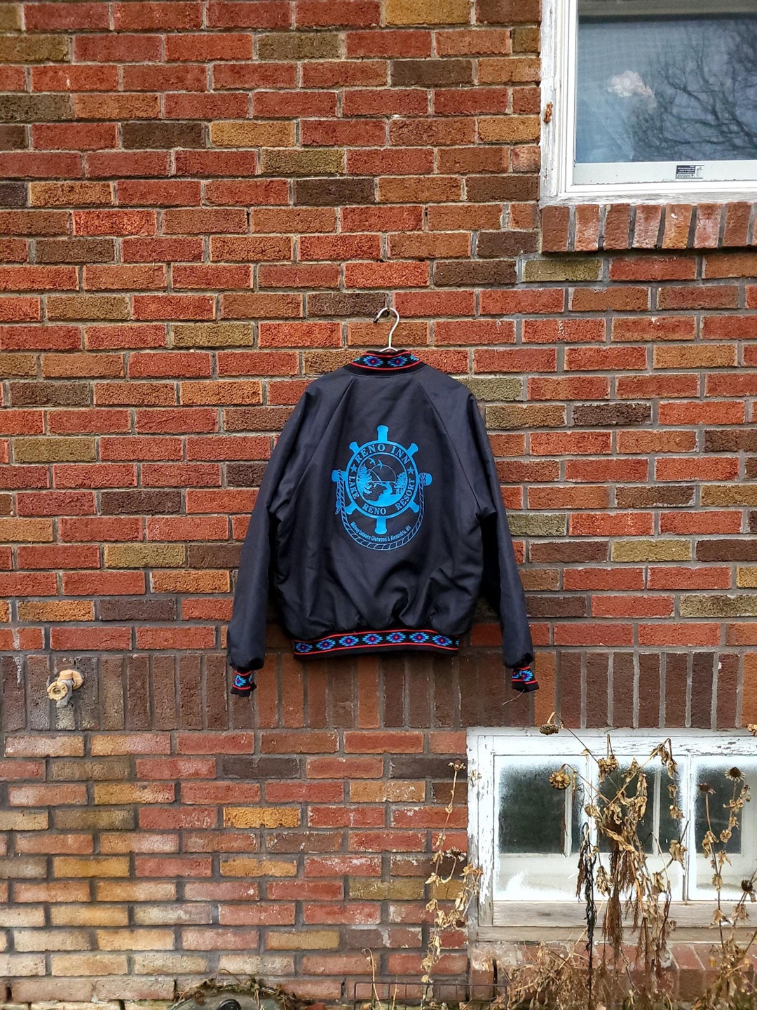 Vintage 1970's 1980's Hartwell Bomber Southwestern Jacket / Minnesota ...