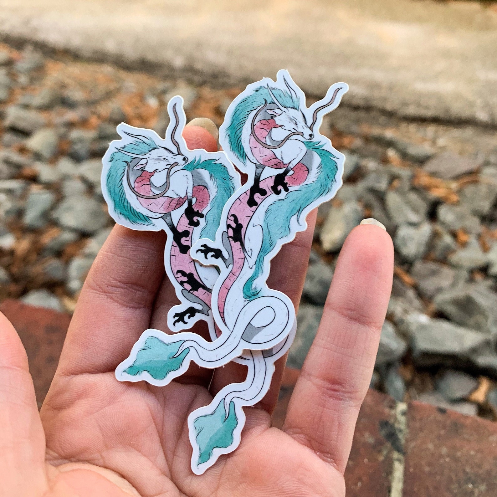 Haku Anime Sticker Studio Ghibli Stationery Glossy Sticker | Etsy