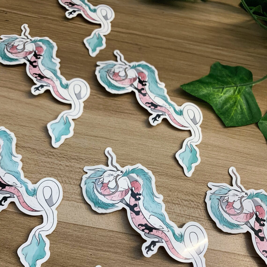 Haku anime sticker studio ghibli stationery glossy sticker | Etsy