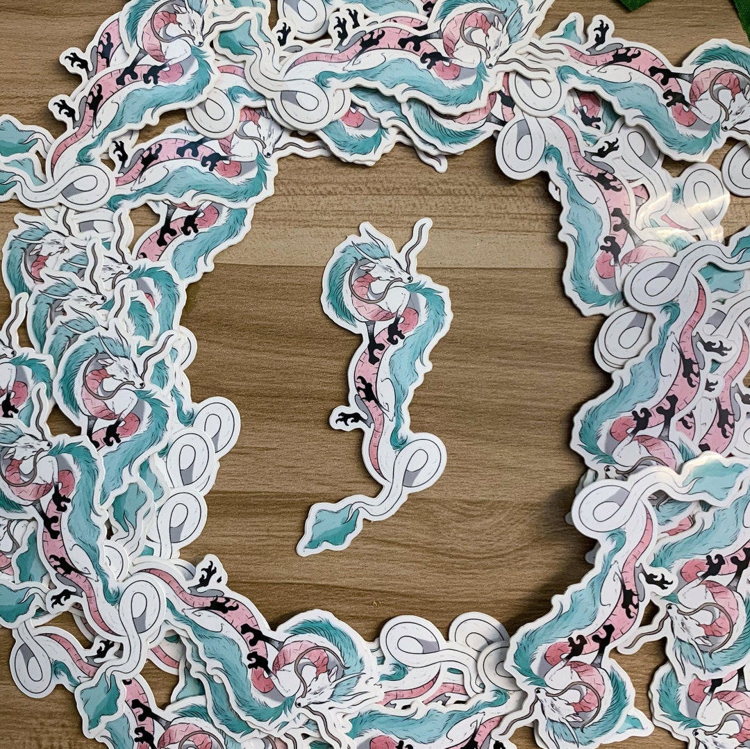 Haku Anime Sticker, Studio Ghibli, Stationery, Glossy Sticker - Etsy