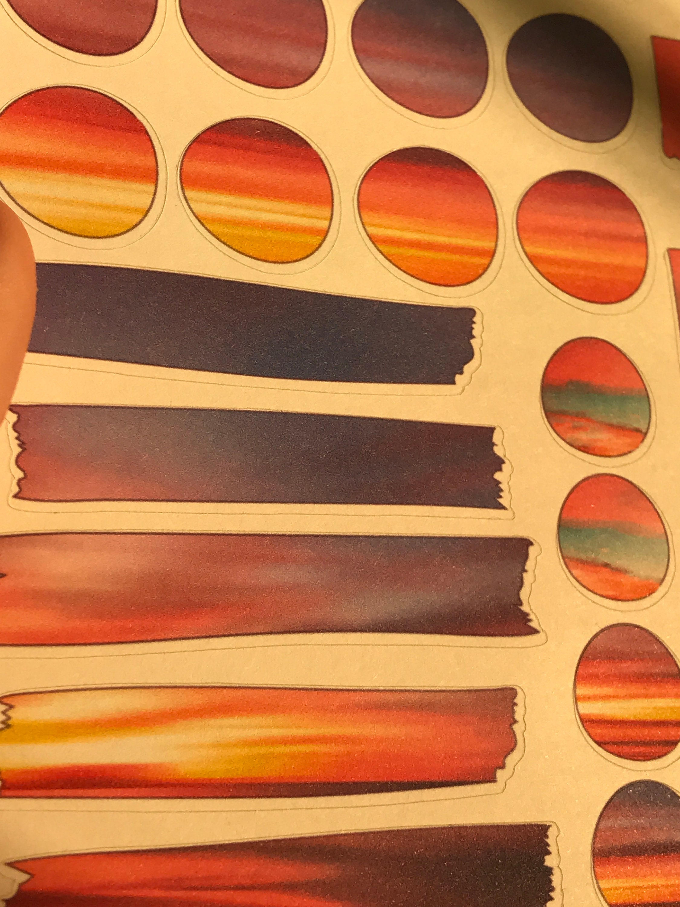 Sunrise Planner Stickers Sunrise and Sunset Stickers - Etsy Canada