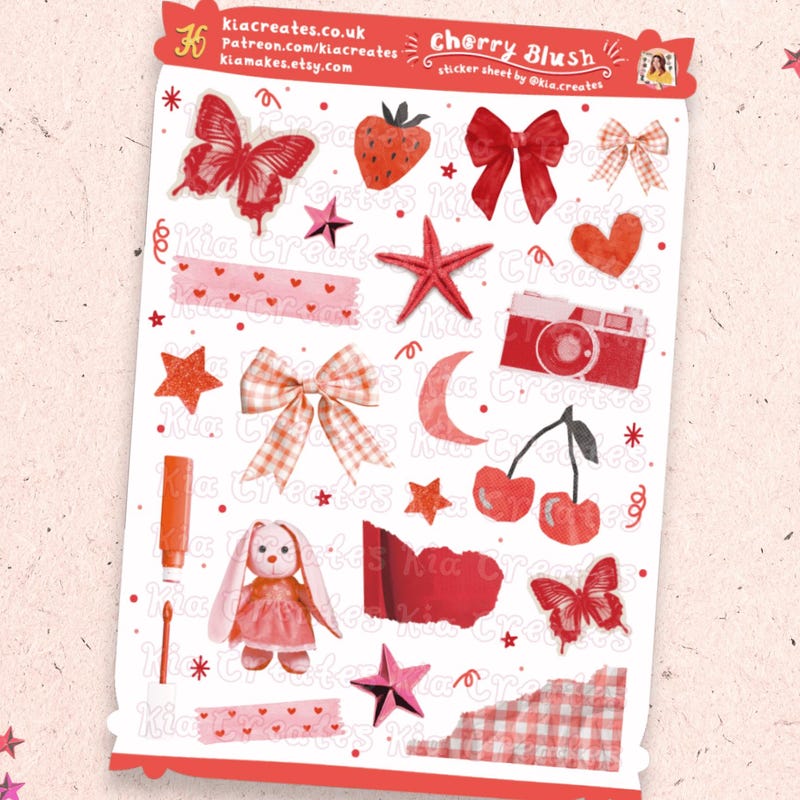 Journal Stickers - Etsy UK