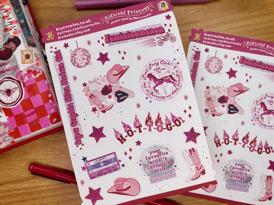CR Aesthetic Stickers the Rise and Fall of a Midwest Princess Album ...