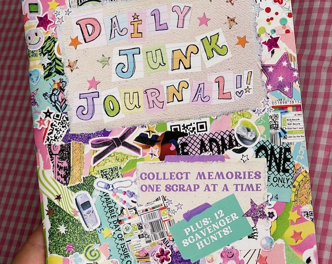 Daily Junk Journal - Scrap a Day Memory Journal - Junk Journal and ...