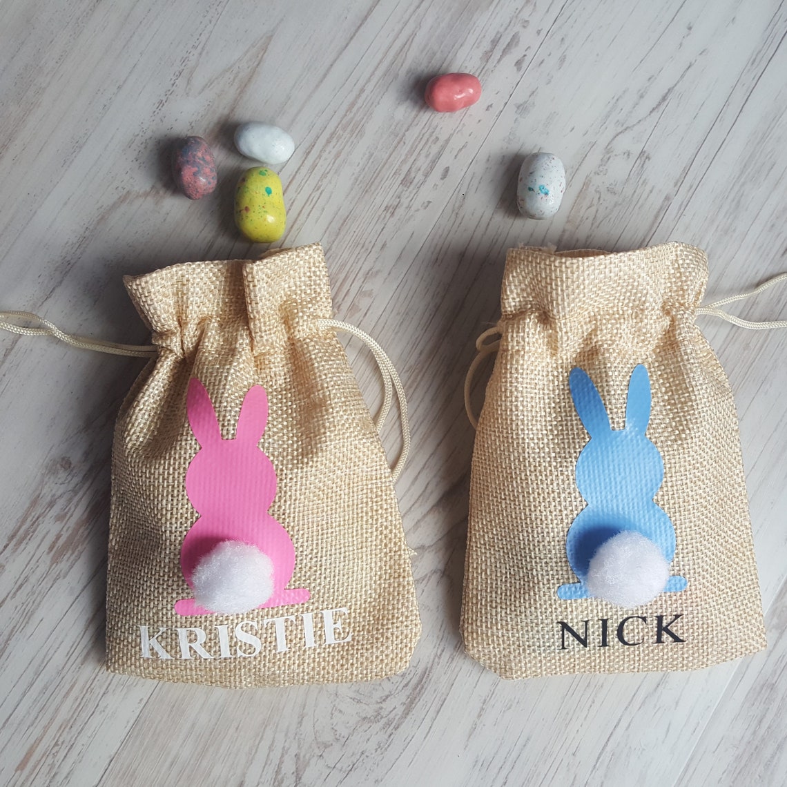 Easter Bag Easter Treat Bag Easter Gift Bag Easter Bunny - Etsy