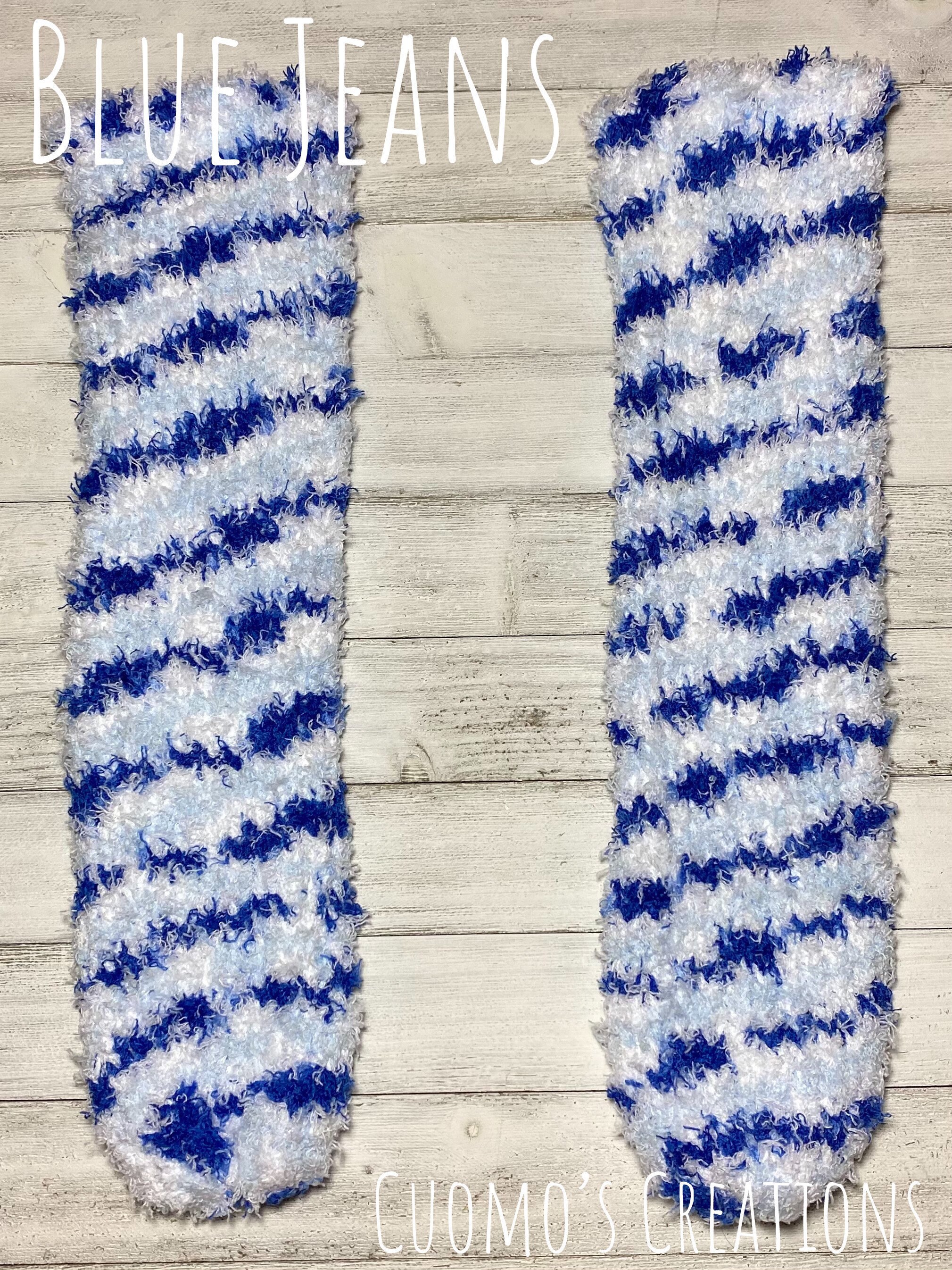 Knitted Fuzzy Socks Knit Socks Knit Accessories House | Etsy