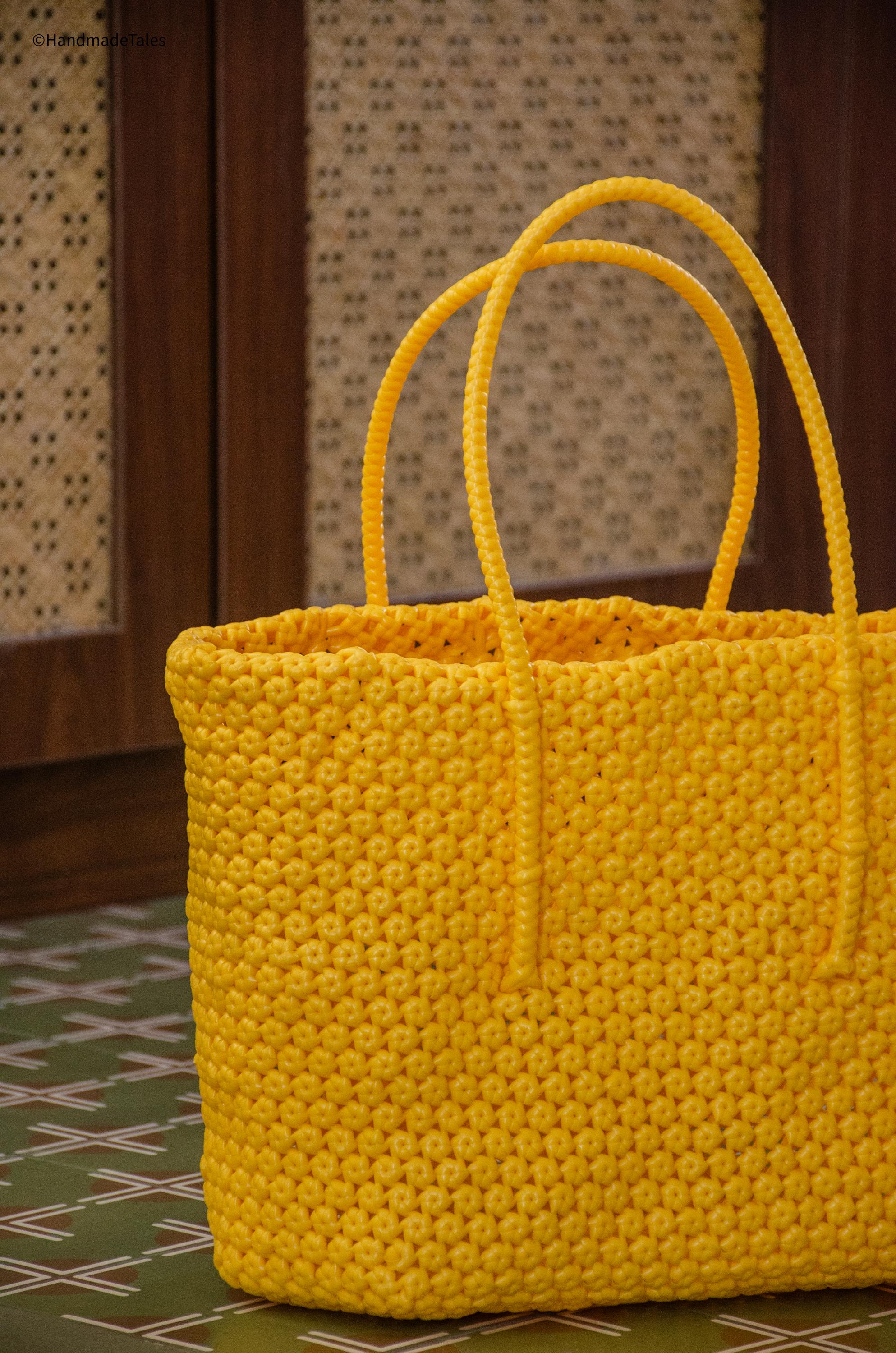 Samandhi - Large, Reusable Tote - Market Basket, Beach Bag, Picnic ...