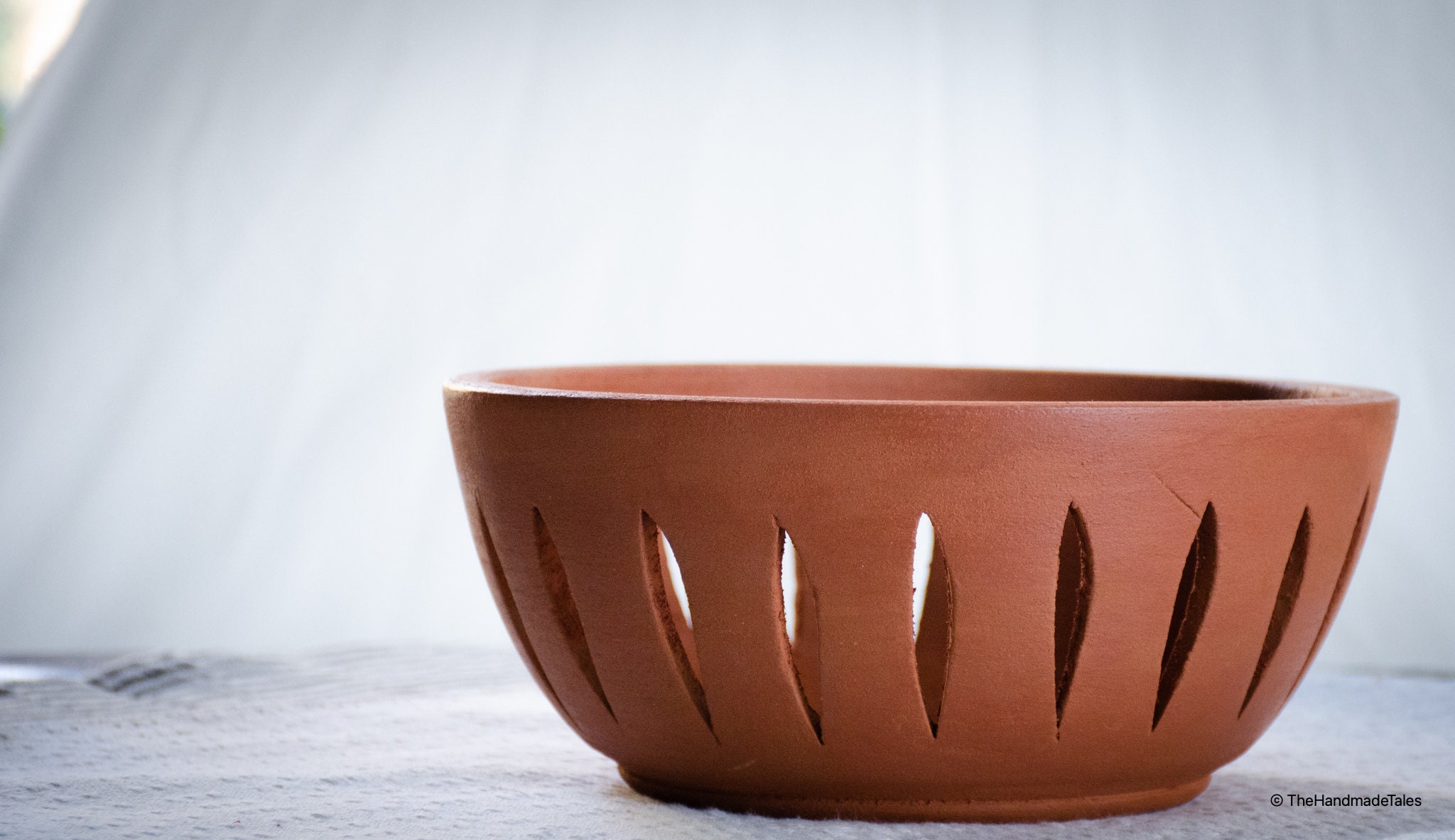 Handmade Berry Bowl Fruit Bowl Kitchen Colander Clay Bowl | Etsy
