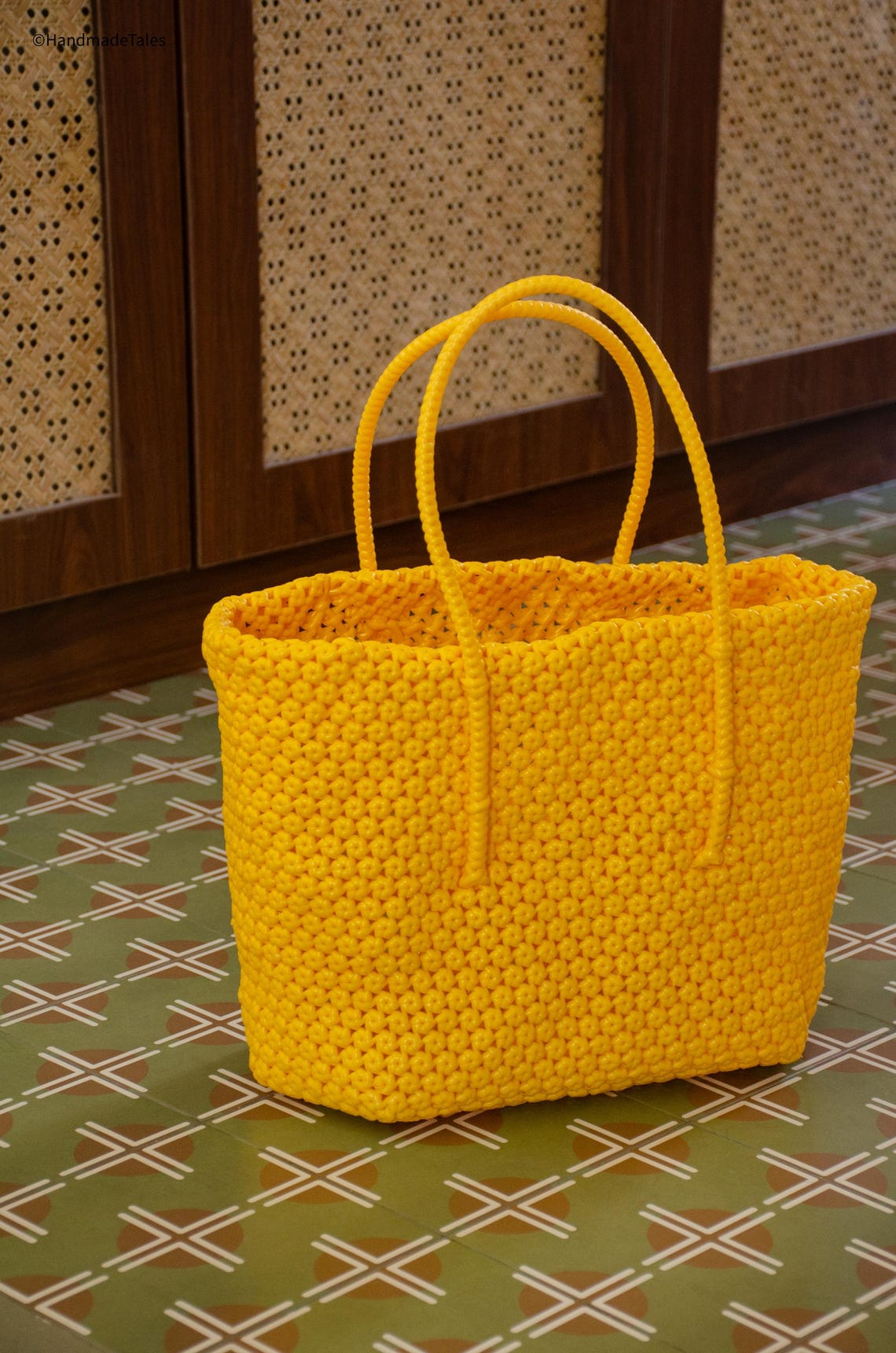 Samandhi - Large, Reusable Tote - Market Basket, Beach Bag, Picnic ...