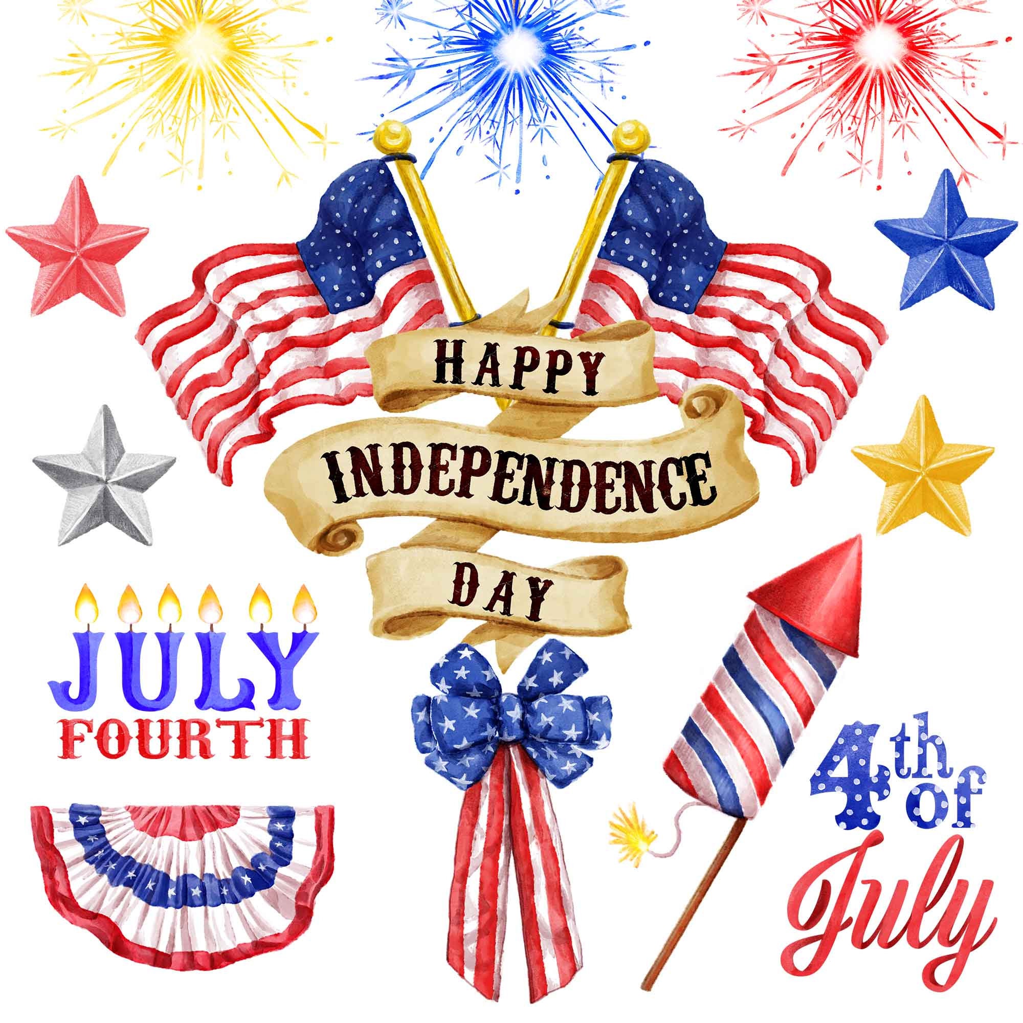 Happy Independence Day Clipart