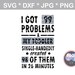 Nice Button Kick Rocks Funny Saying Svg, Dxf, Png, Jpg Digital Cut File ...