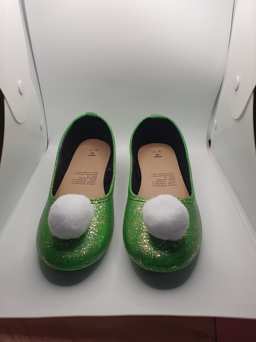 Tinkerbell Inspired Ballet Flats - Etsy