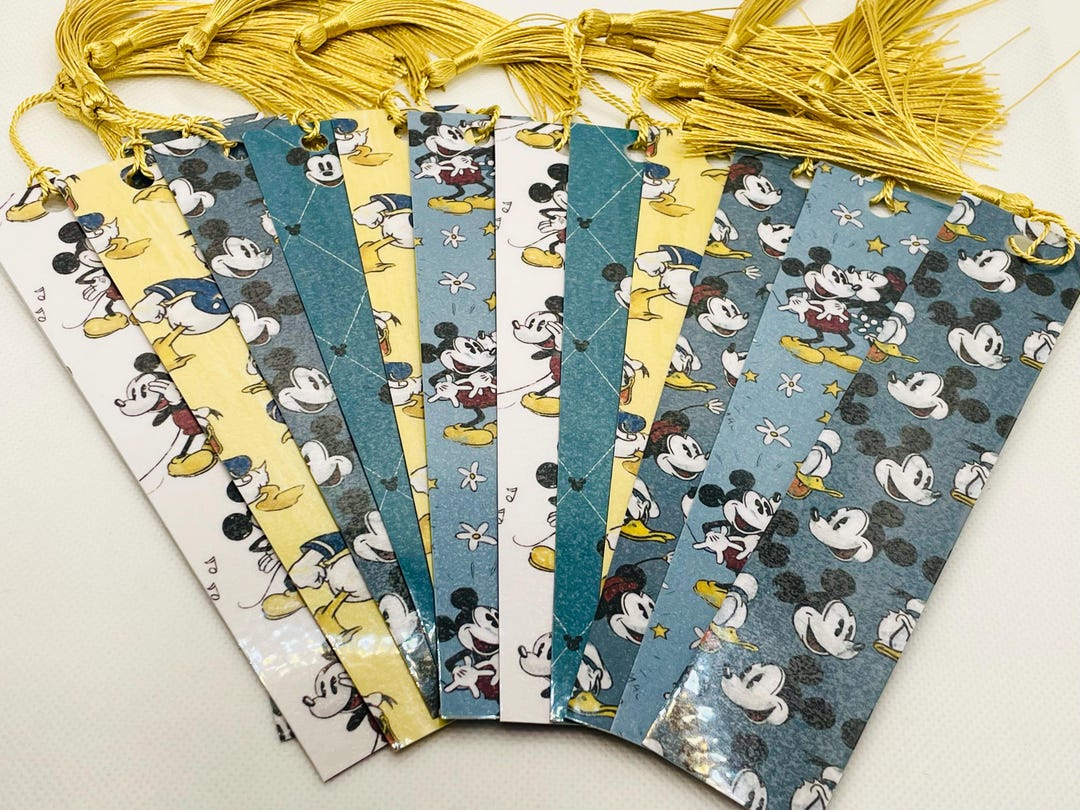 Disney Bookmarks - Mickey Mouse, Minne Donald Duck - Fish Exchange Gift ...