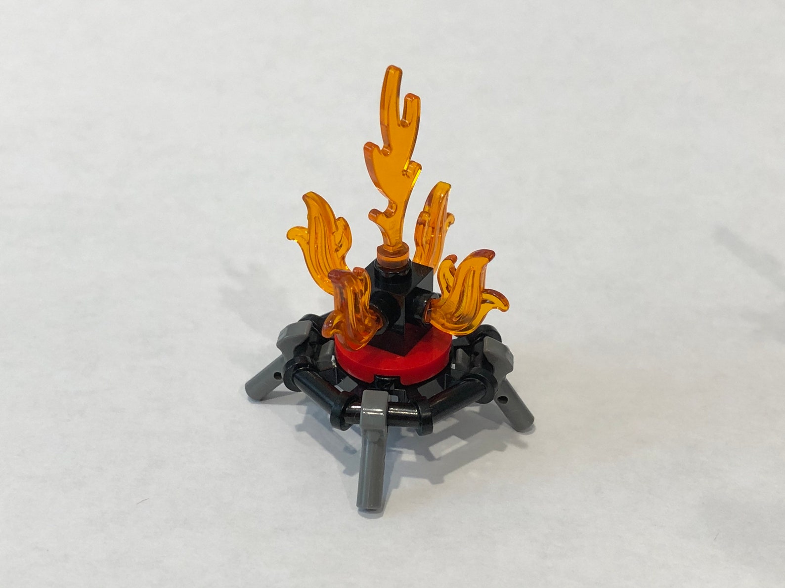 Mini campfire set new authentic Legos for minifigs | Etsy